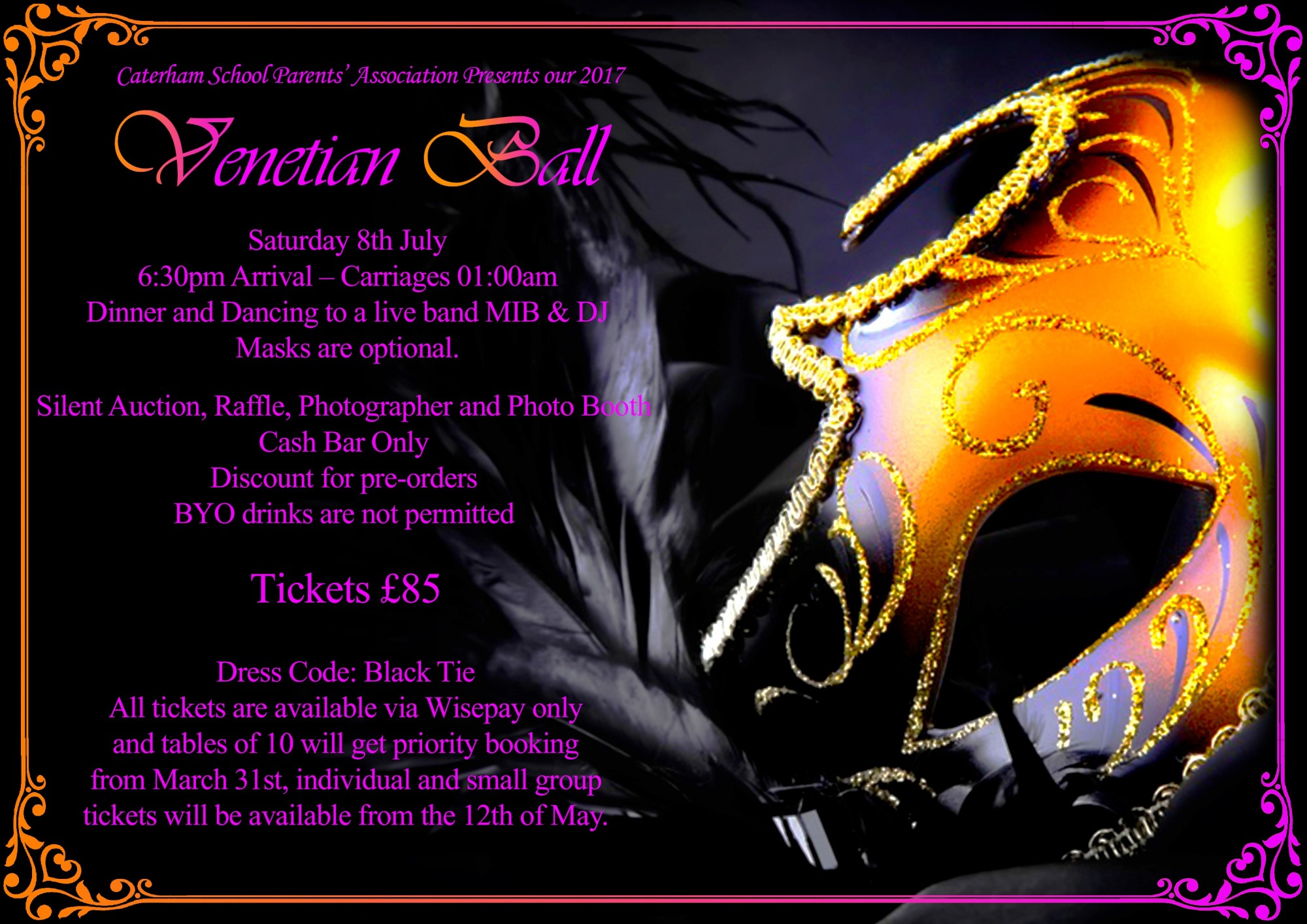Summer Ball Invitation
