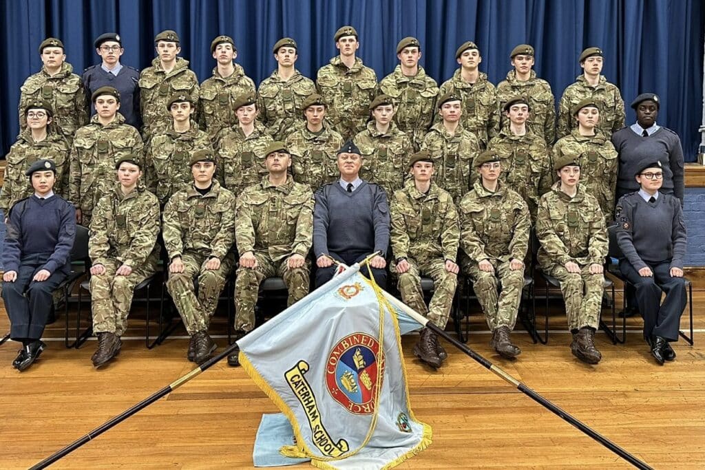 CCF JNCO Cadre Passing Out Parade - Caterham School
