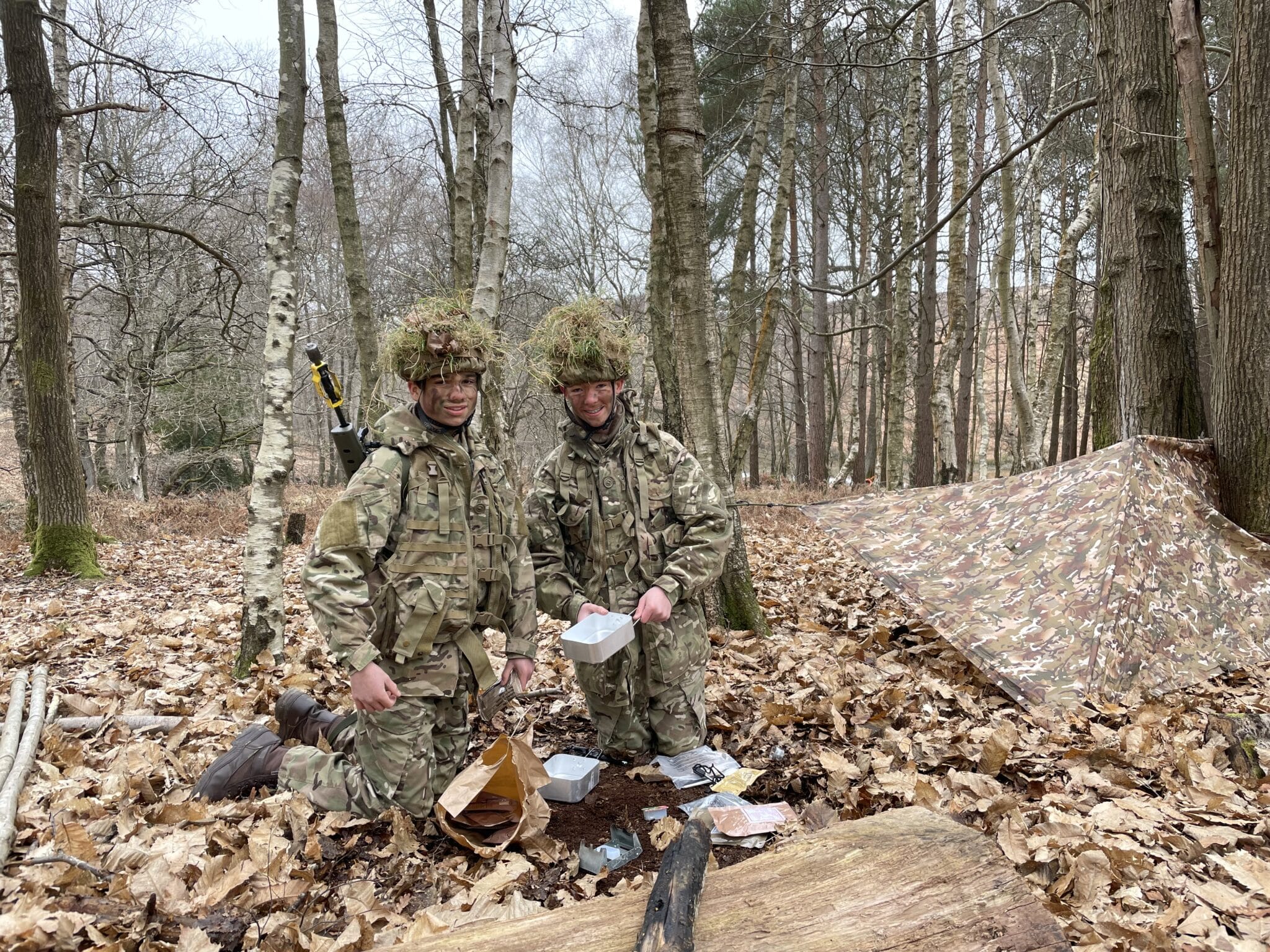 CCF Recruits Fieldcraft Assessment Day - Caterham School