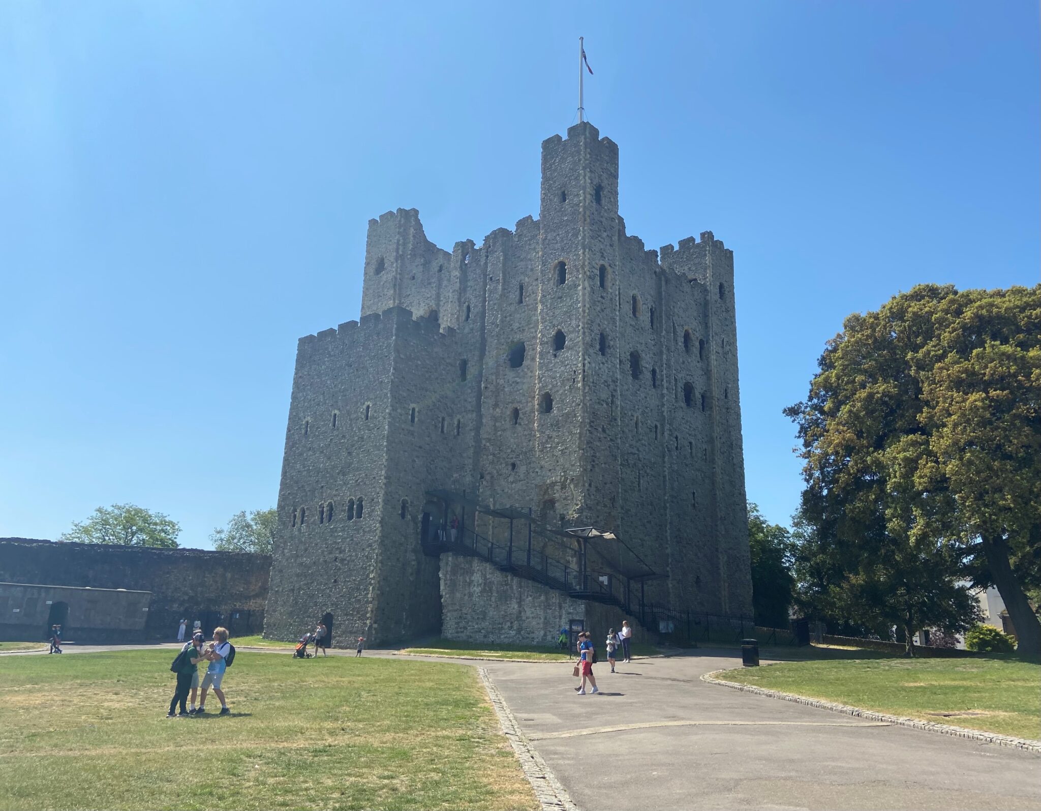 First Year Visit Rochester Castle - Caterham School