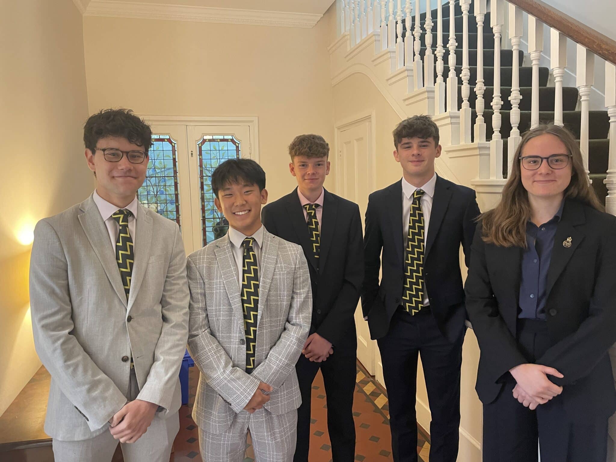 MAster Cadets Receive Awards from Headmaster - Caterham School