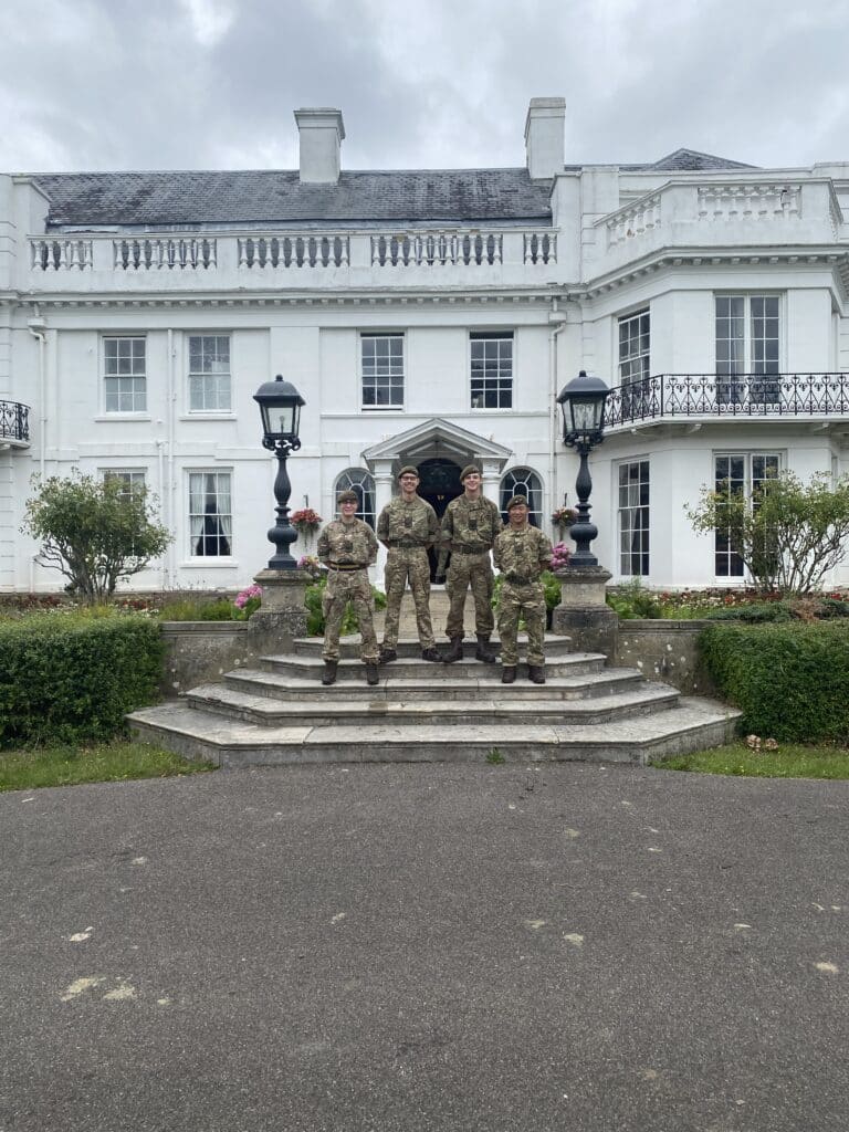 Five Caterham Cadets attend Master Cadet Courses - Caterham School