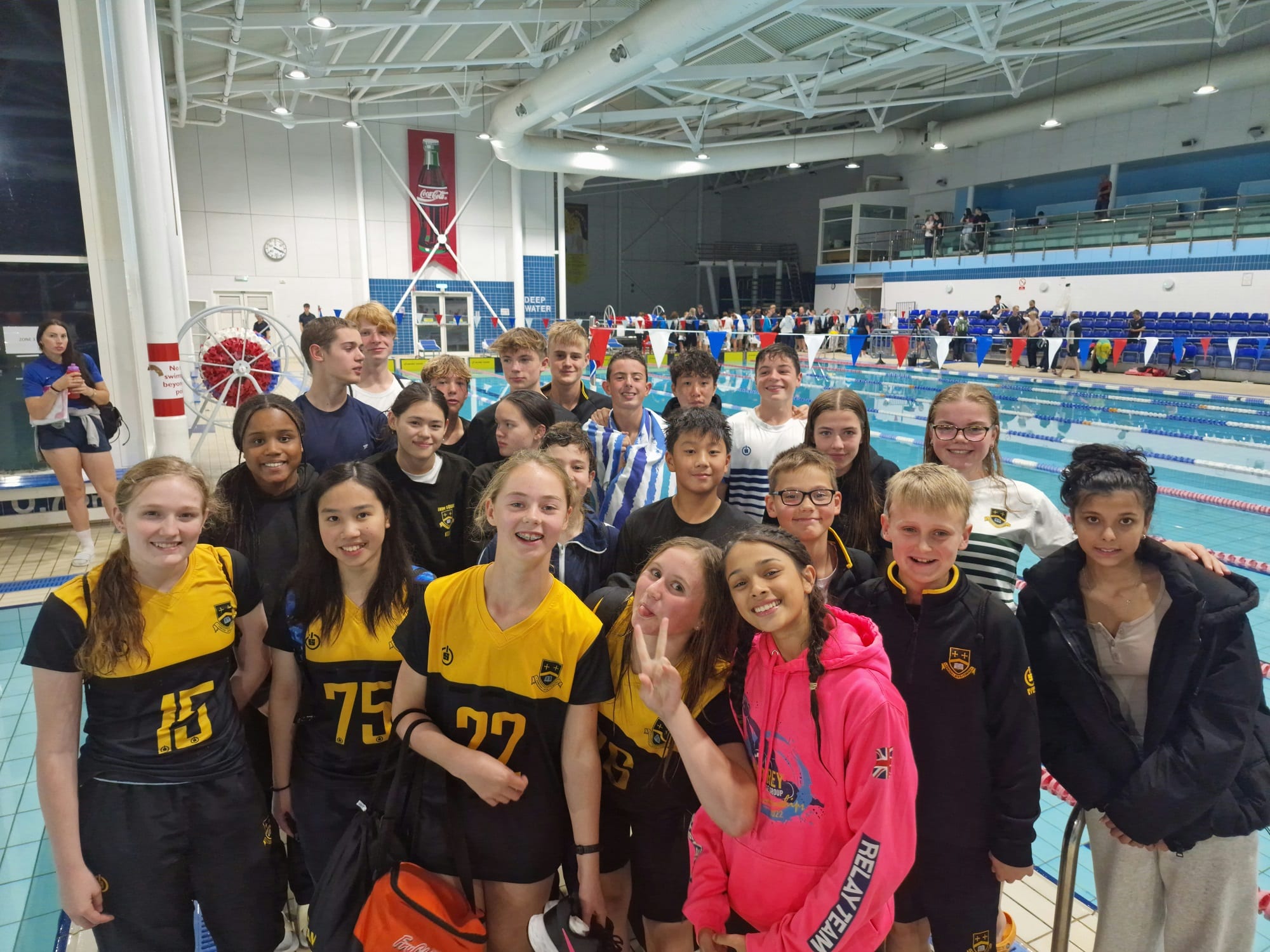 Outstanding Effort at Surrey Schools Relay - Caterham School