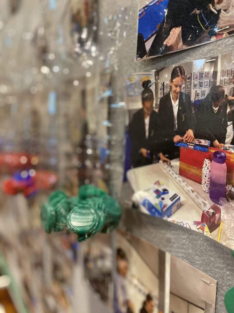 First Year EDGE: Sal's Shoes Collaboration Exhibition - Caterham School