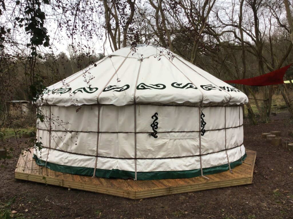 The Yurt is Up! - Caterham School