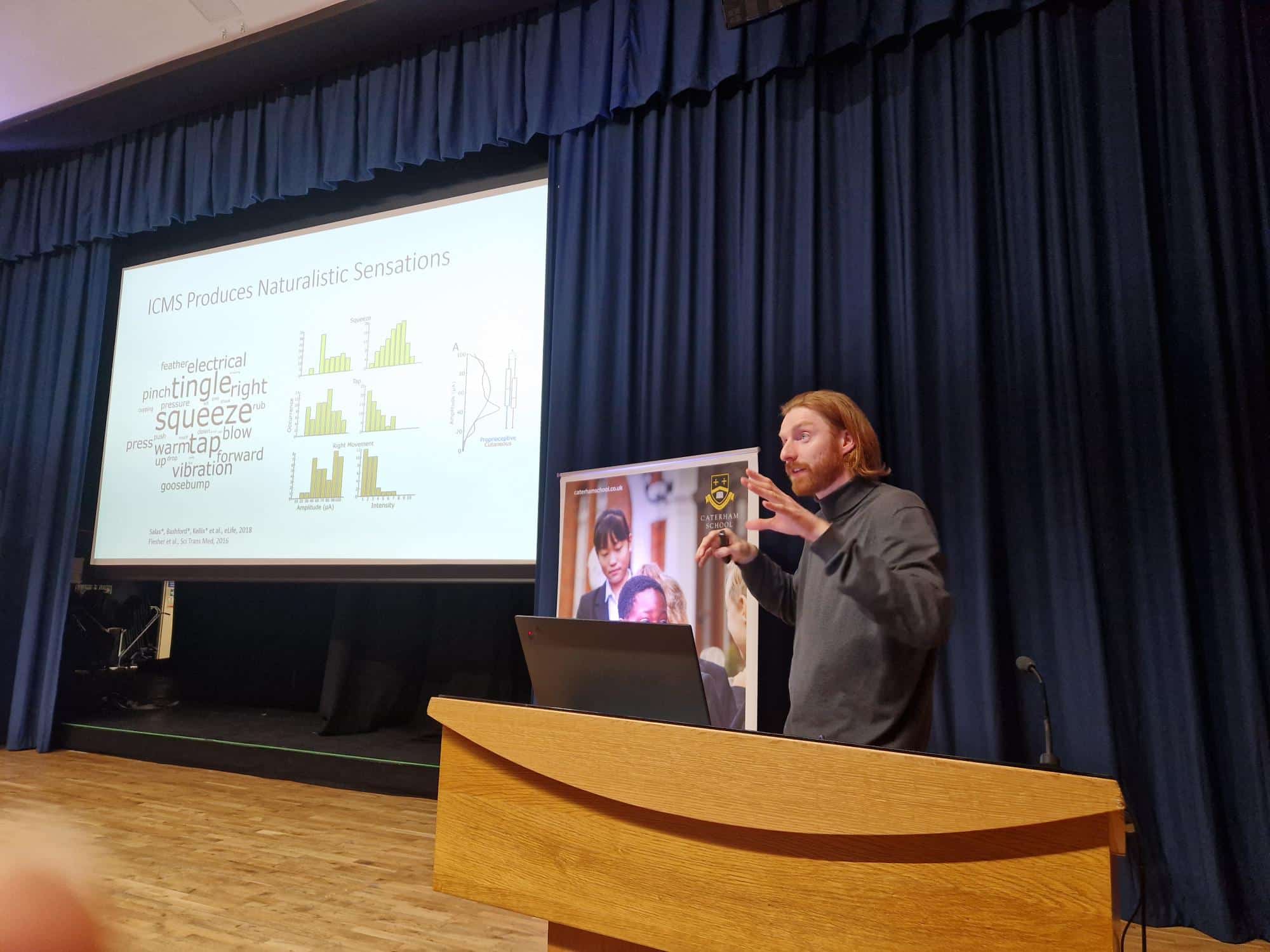 Old Cat Dr Luke Bashford Opens Up the World of Neuroscience at Wright ...