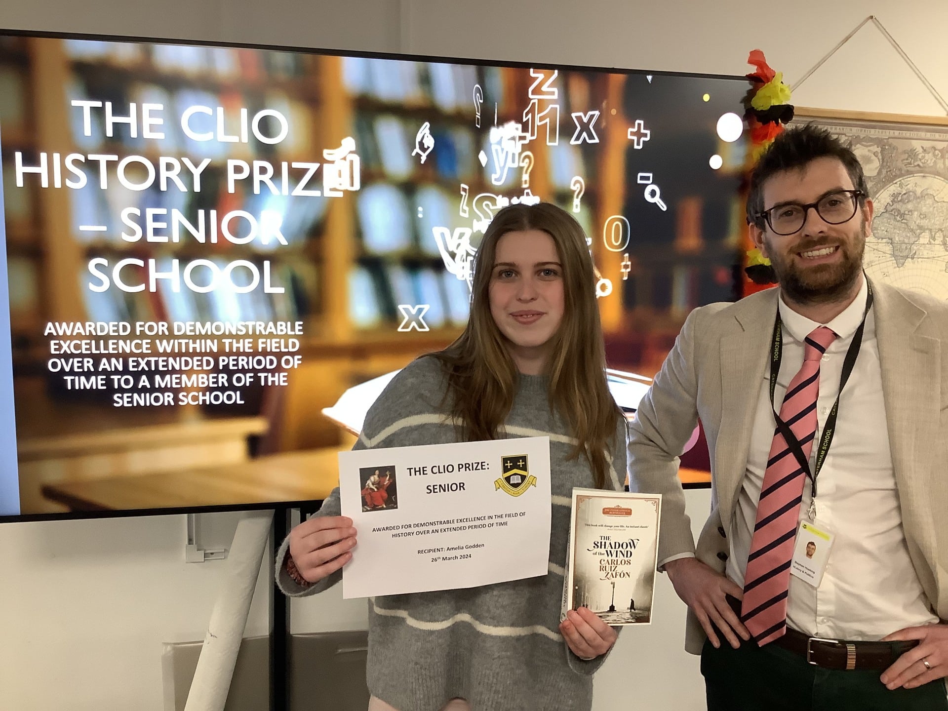 CLIO History Prize Winners - Caterham School