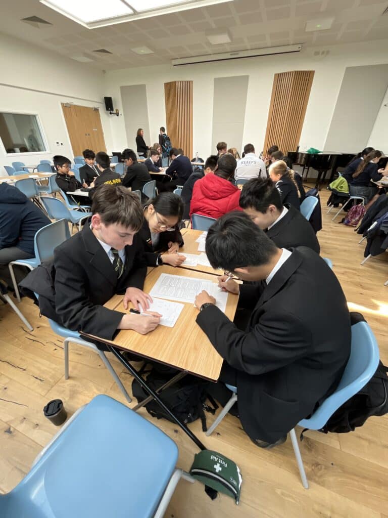 Team Caterham Take Silver at UKMT Team Maths Challenge - Caterham School
