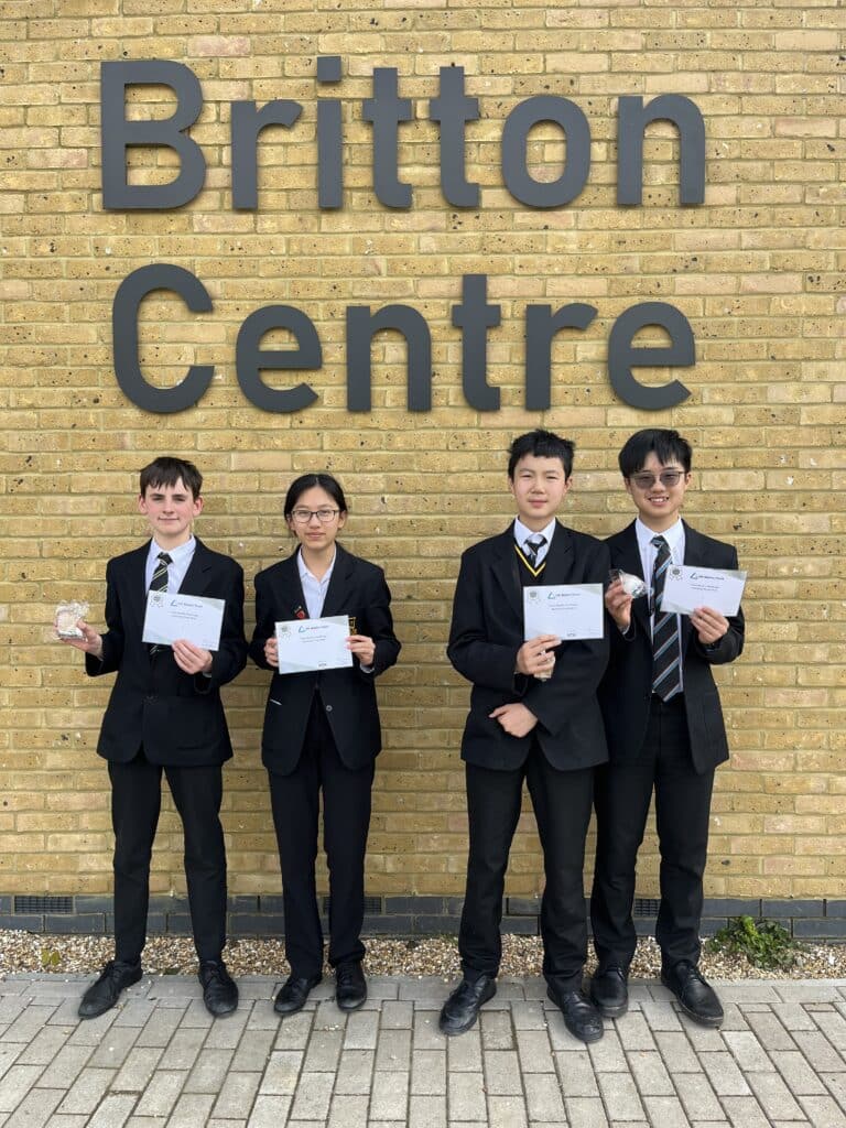 Team Caterham Take Silver at UKMT Team Maths Challenge - Caterham School
