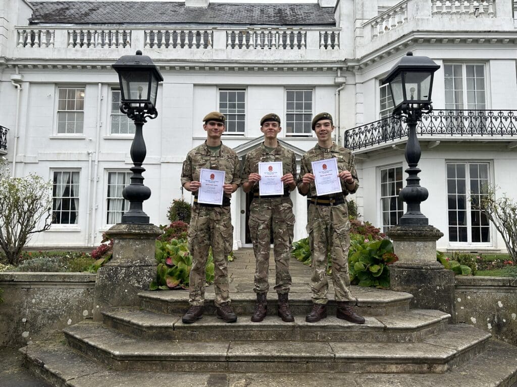 Achieving Master Cadet Status - Caterham School