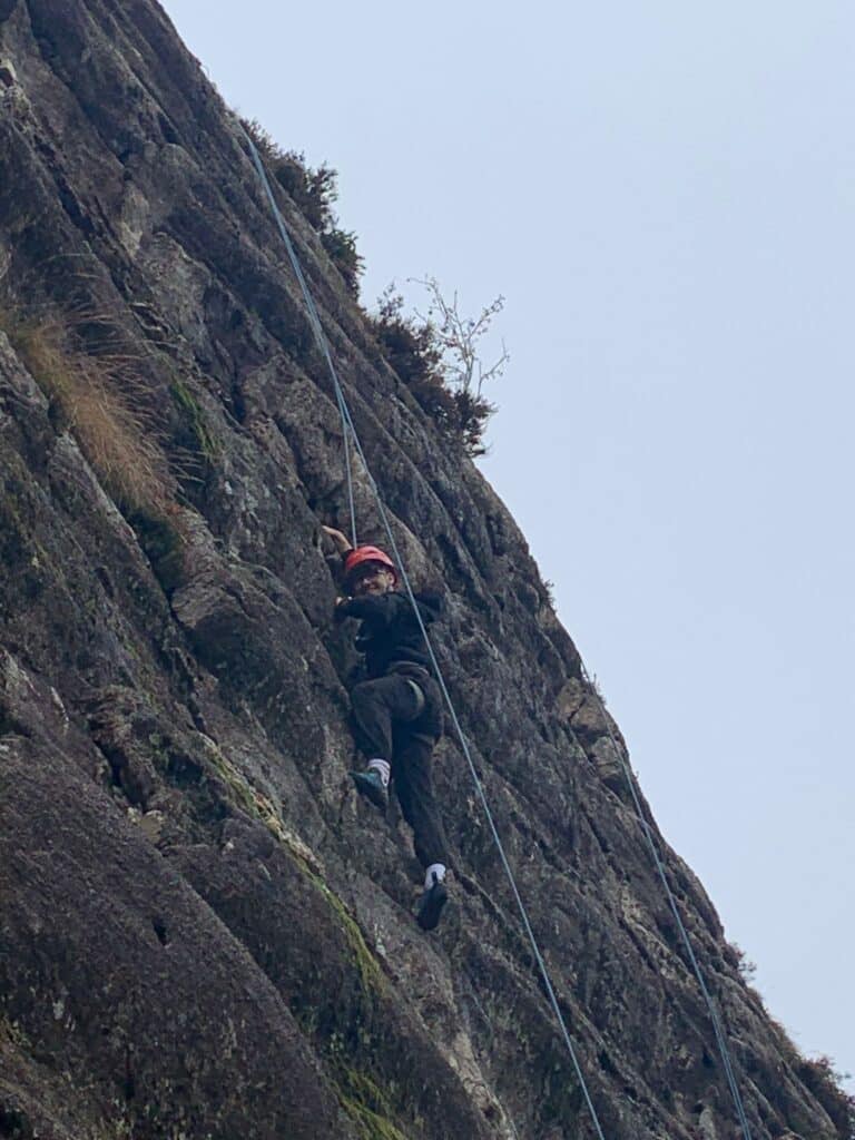 CCF Cadet Climbing Skills on Snowdonia - Caterham School