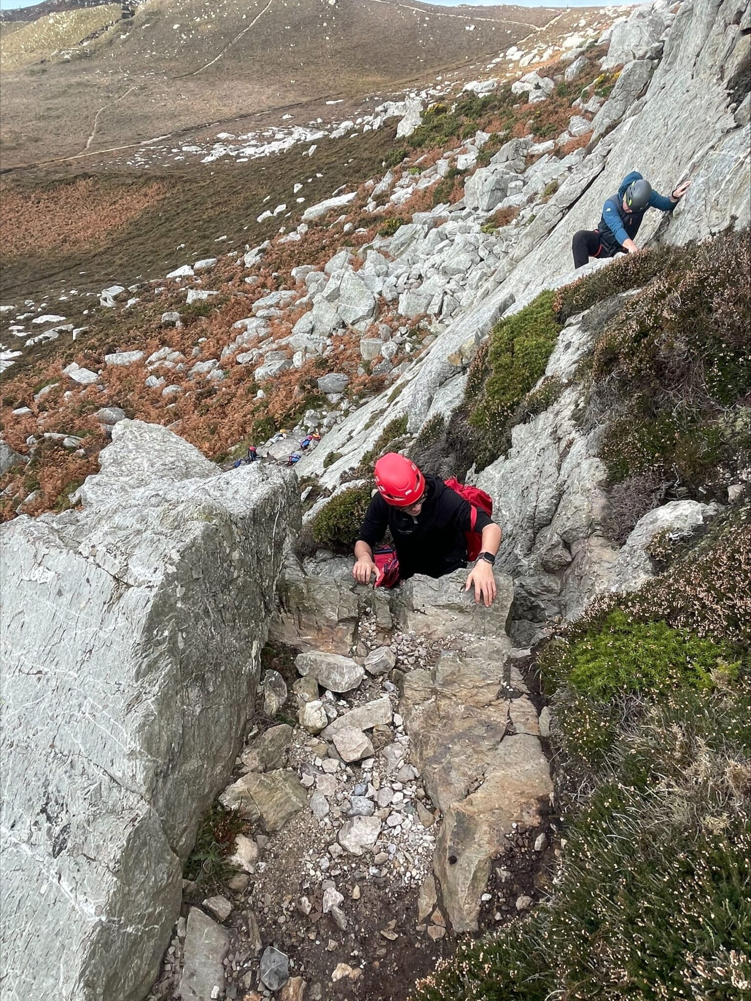 CCF Cadet Climbing Skills on Snowdonia - Caterham School
