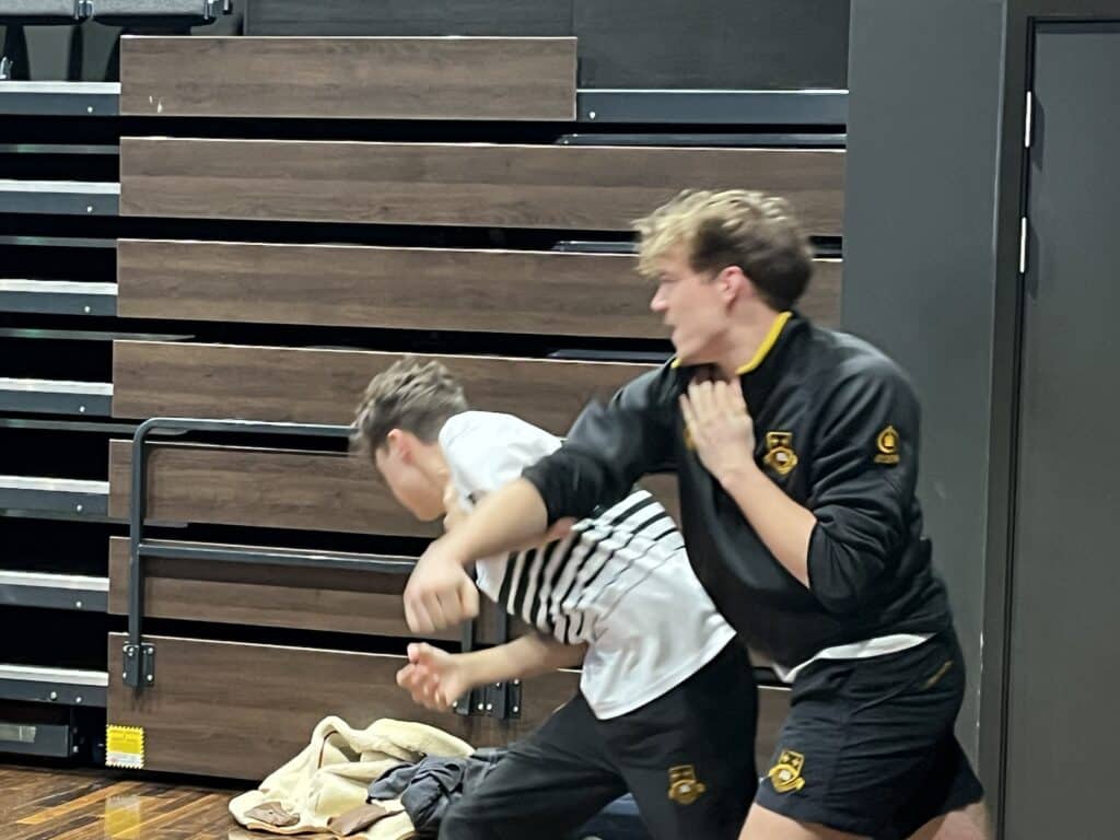 Thrilling Stage Combat Workshop for Drama Scholars - Caterham School