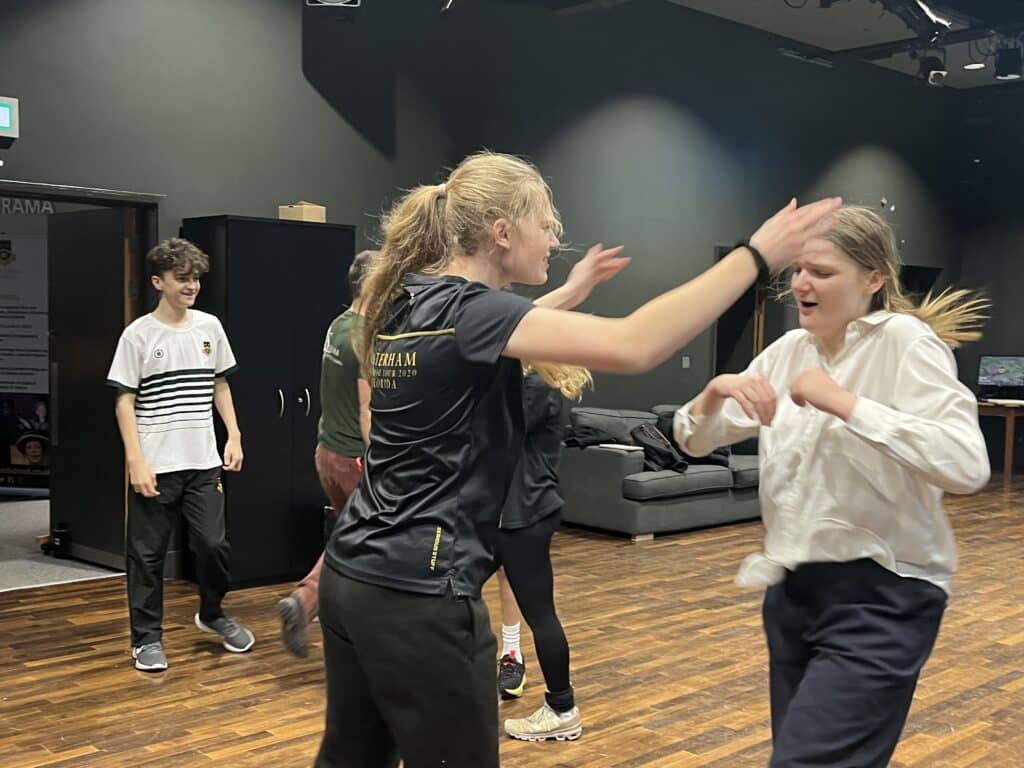 Thrilling Stage Combat Workshop for Drama Scholars - Caterham School