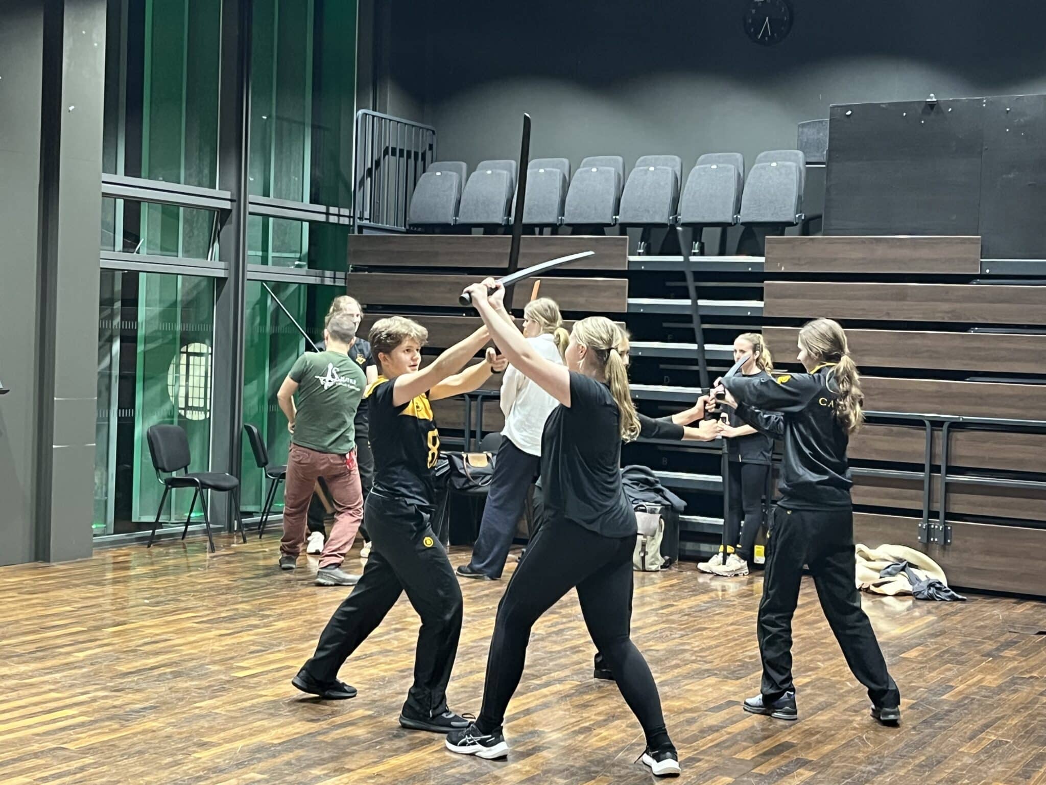Thrilling Stage Combat Workshop for Drama Scholars - Caterham School
