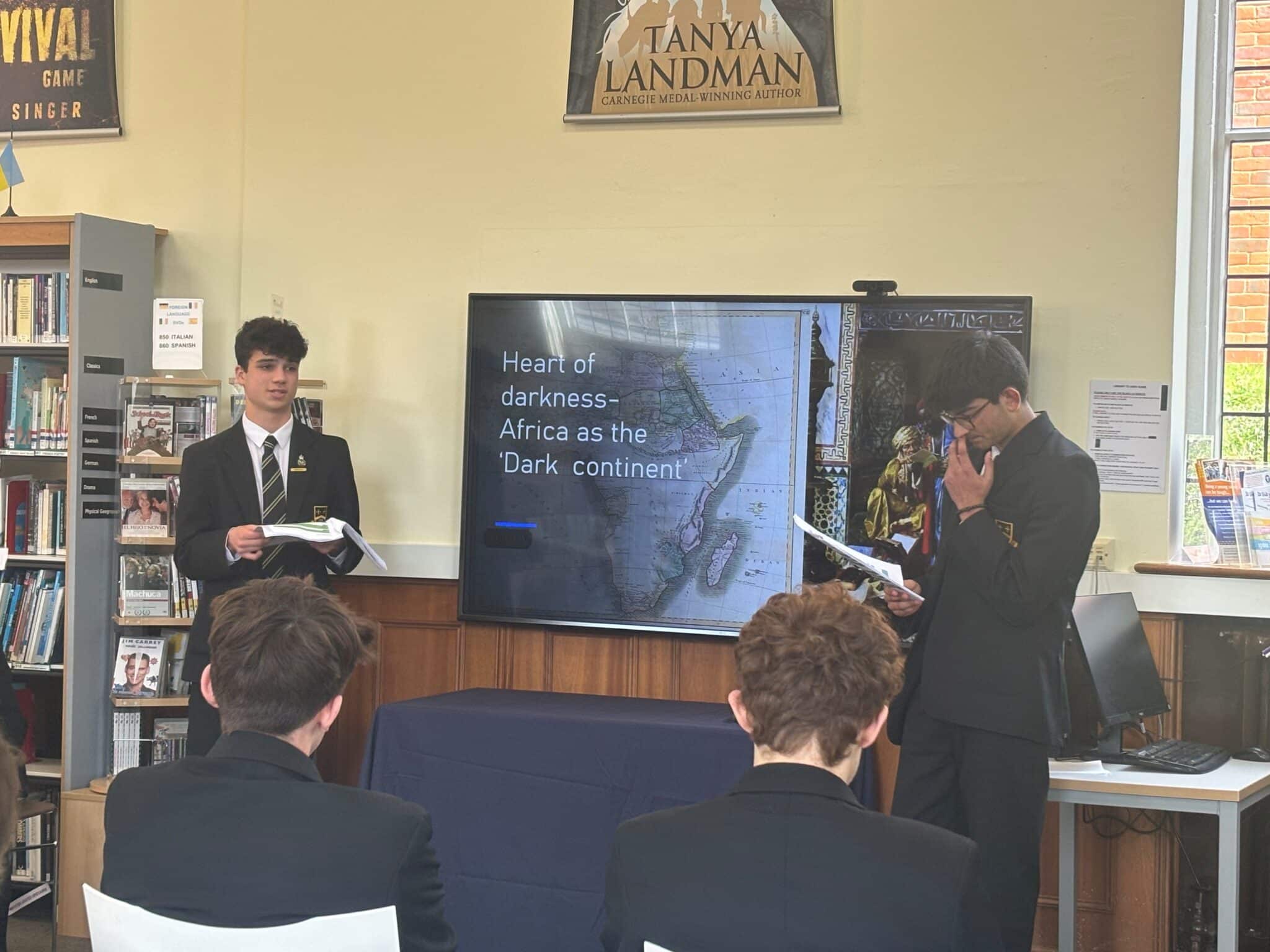 Lit Soc Independent Research Presentation - Caterham School