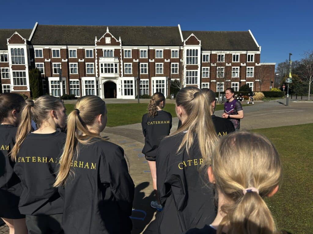 Top four of 1500 Schools in Netball National Final - Caterham School