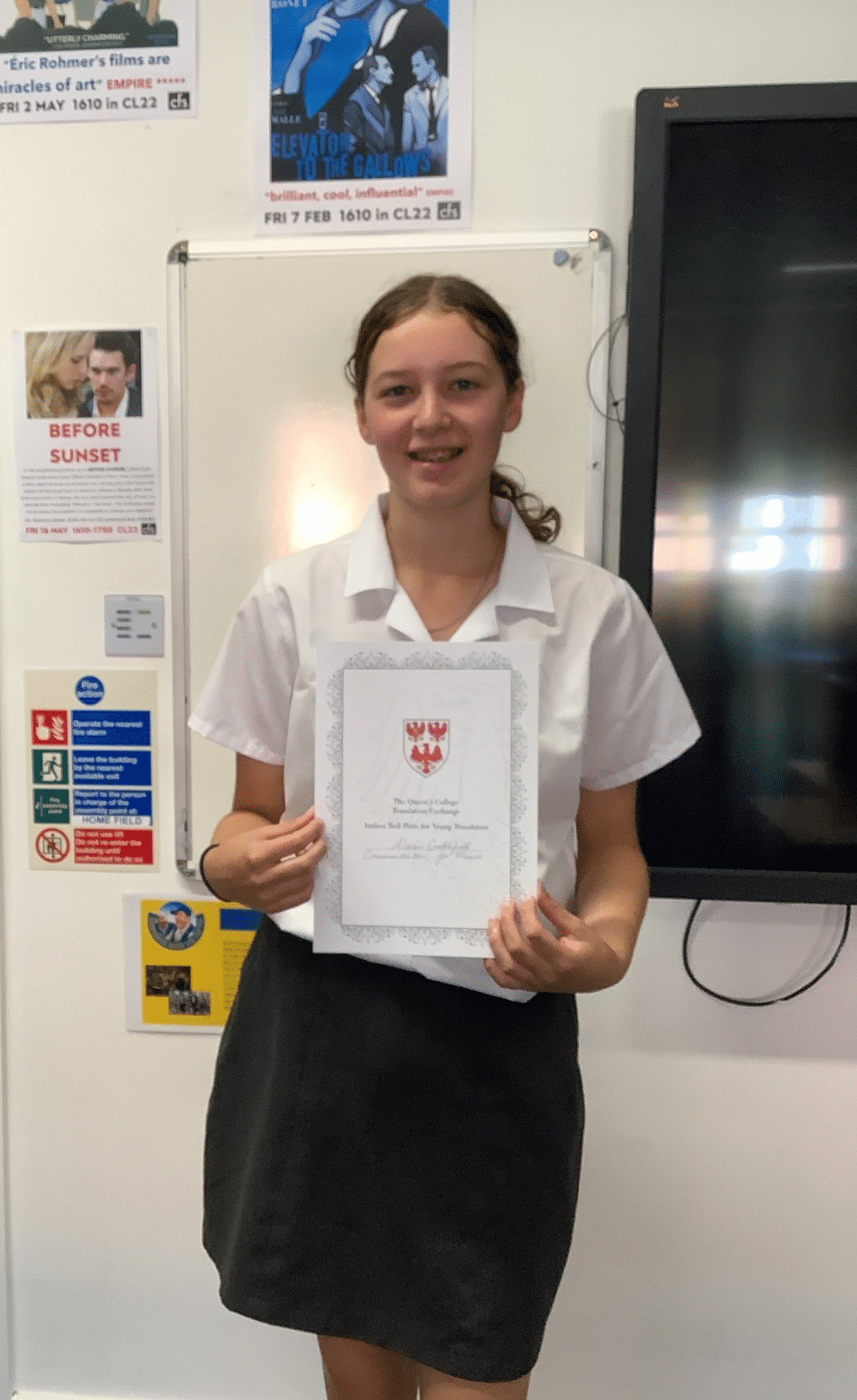 Alexis Wins Commendation in Prestigious Competition - Caterham School