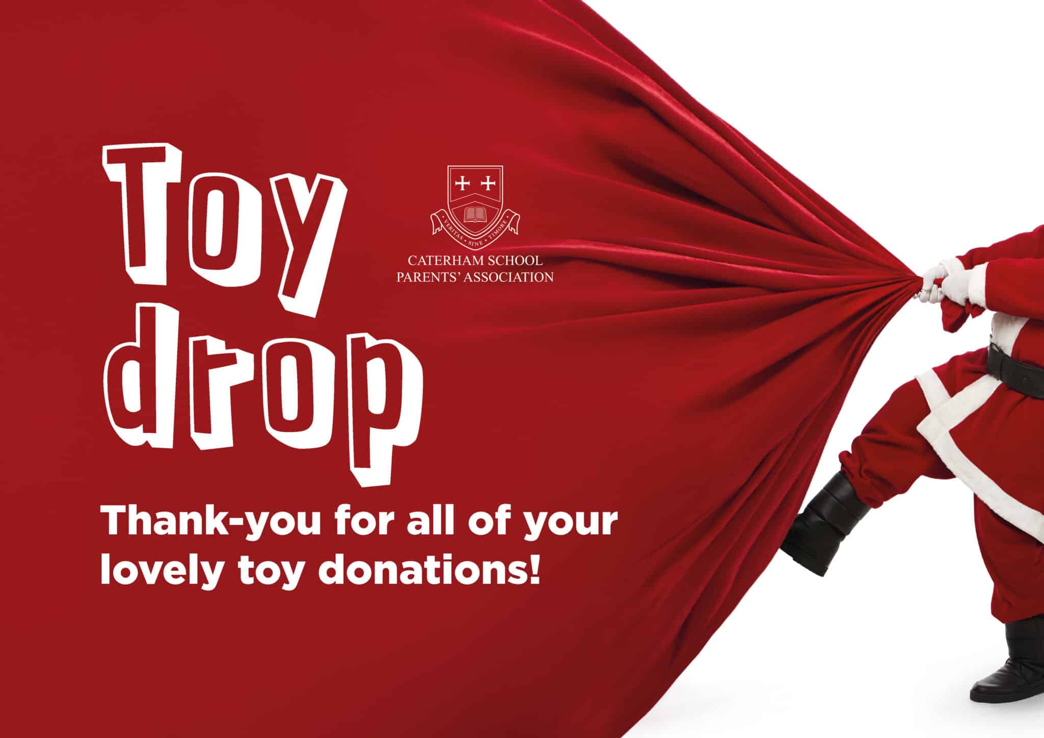 Toy Drop for Christmas Present Appeal - Caterham School